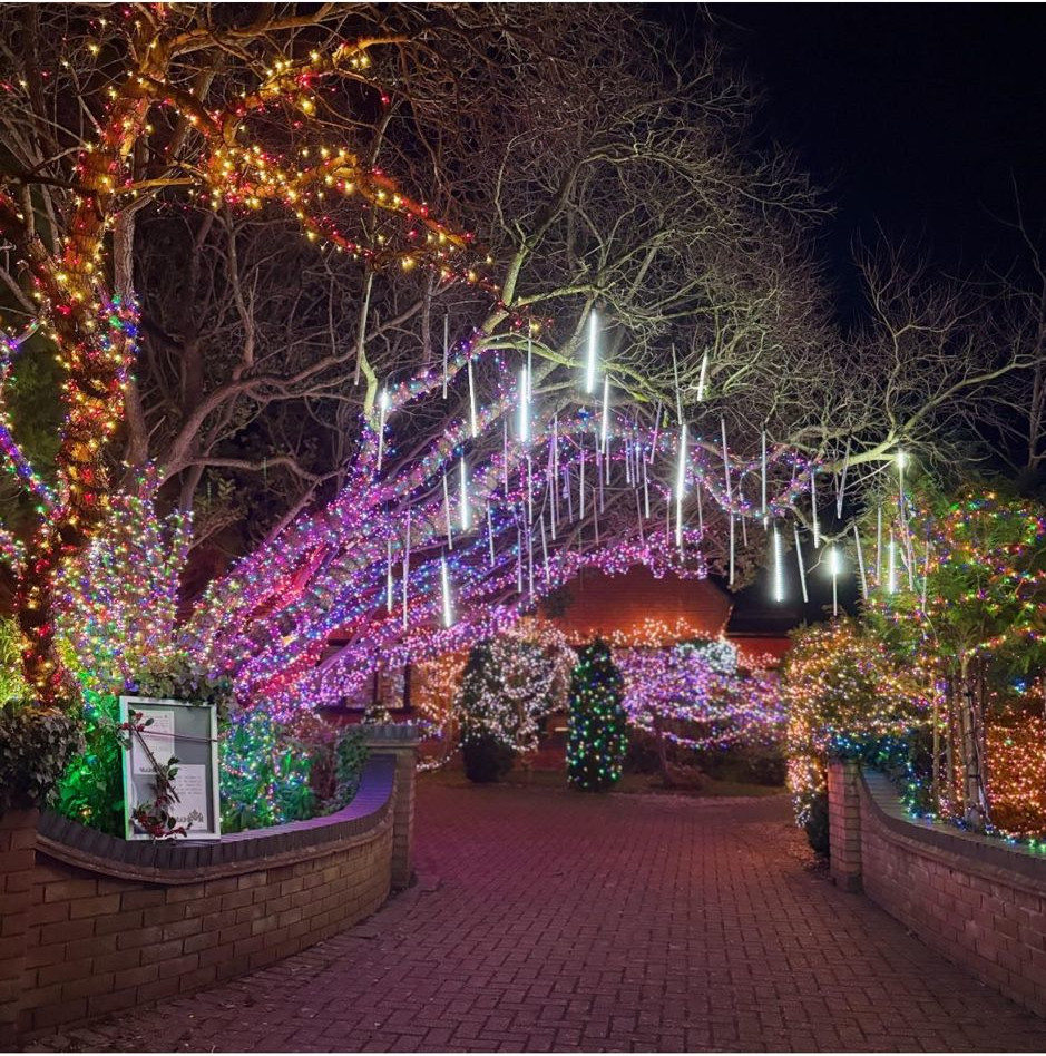 Christmas Lights at 8 Spring Lane- a Thank-You! | stmaryswivenhoe